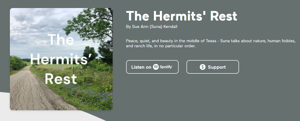 What? Podcasting? – The Hermits' Rest